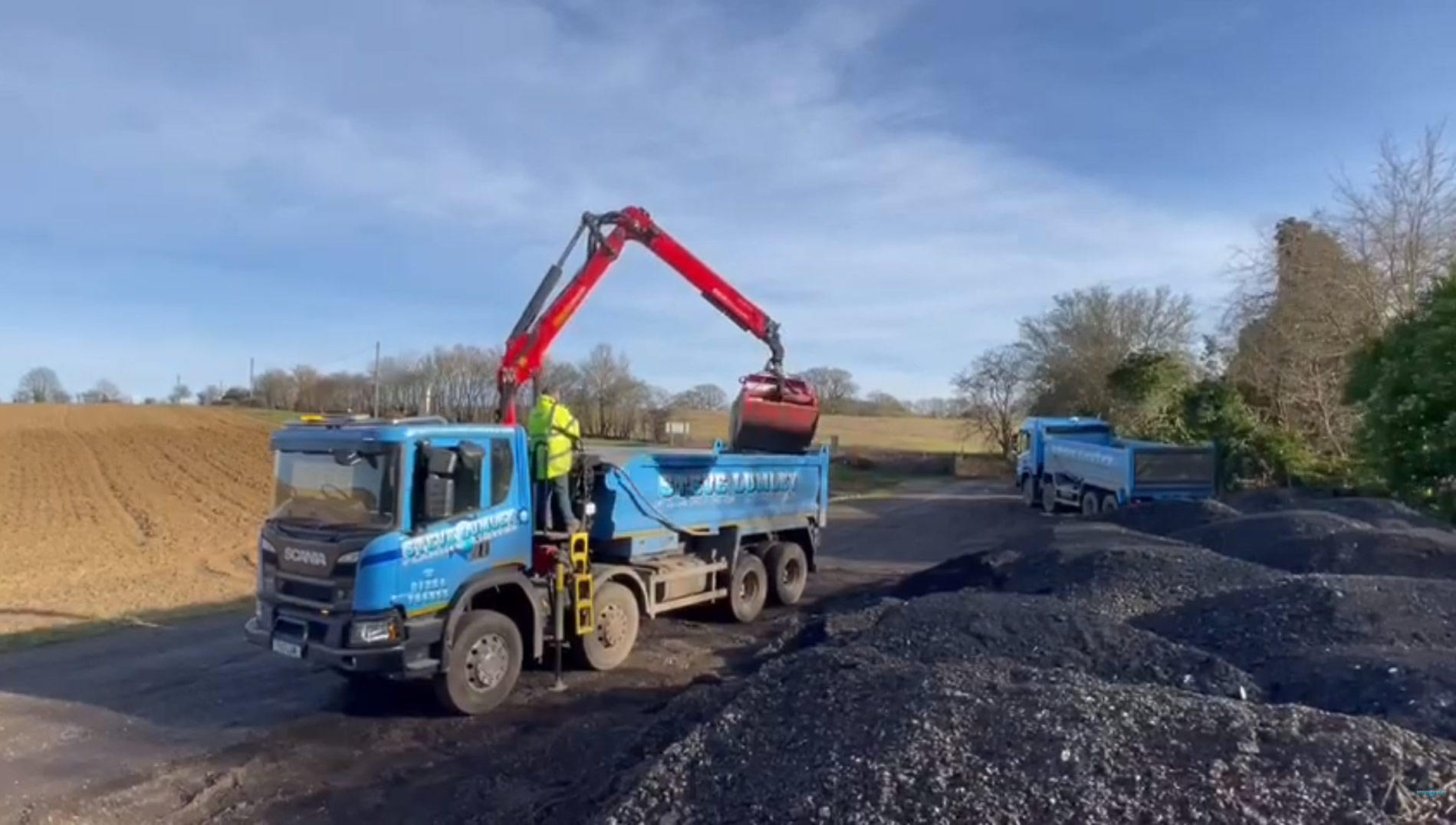 Our NEW Grab Lorry! ⋆ Steve Lumley Planing Limited