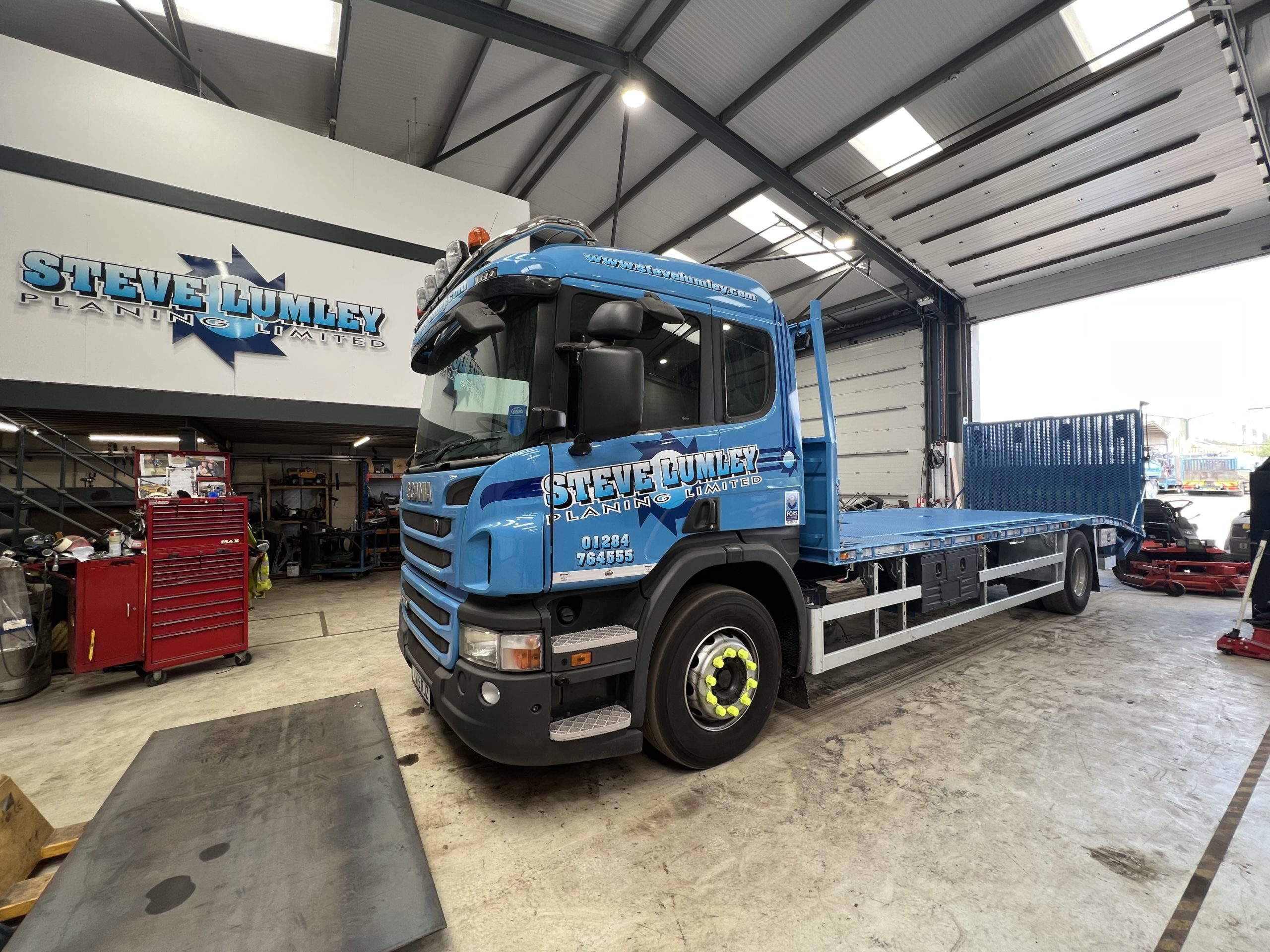 A New Lorry Has Arrived! ⋆ Steve Lumley Planing Limited